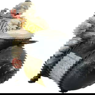 Cast Iron Michelin Man On Air Compressor