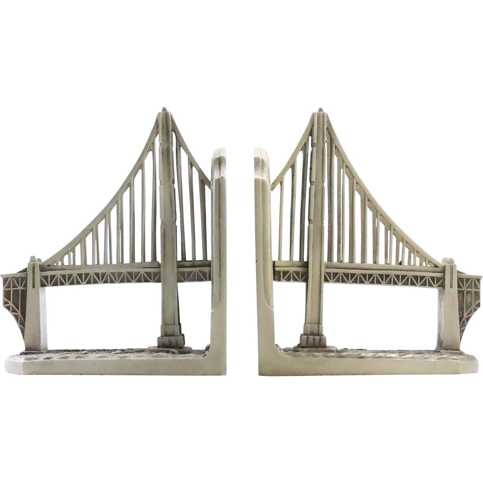 Pair Of Golden Gate Bridge Bookends Set Suspension Bridge Design In ...