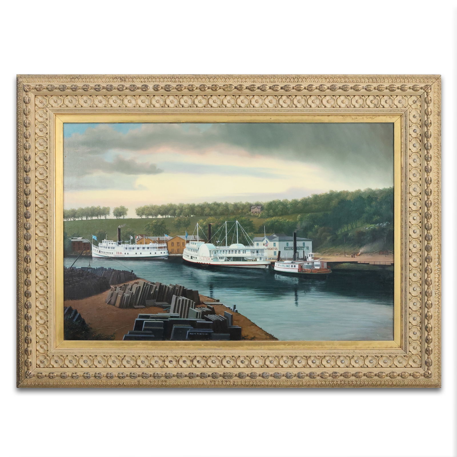 RICHARD MOSES Estate - HUDSON RIVERBOAT starts on 10/14/2024