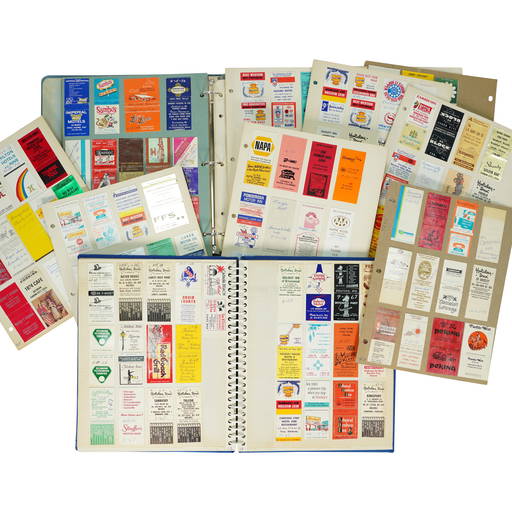 Lot Of 300+ Vintage Matchbook Covers & Sleeves Advertising, Restaurants ...