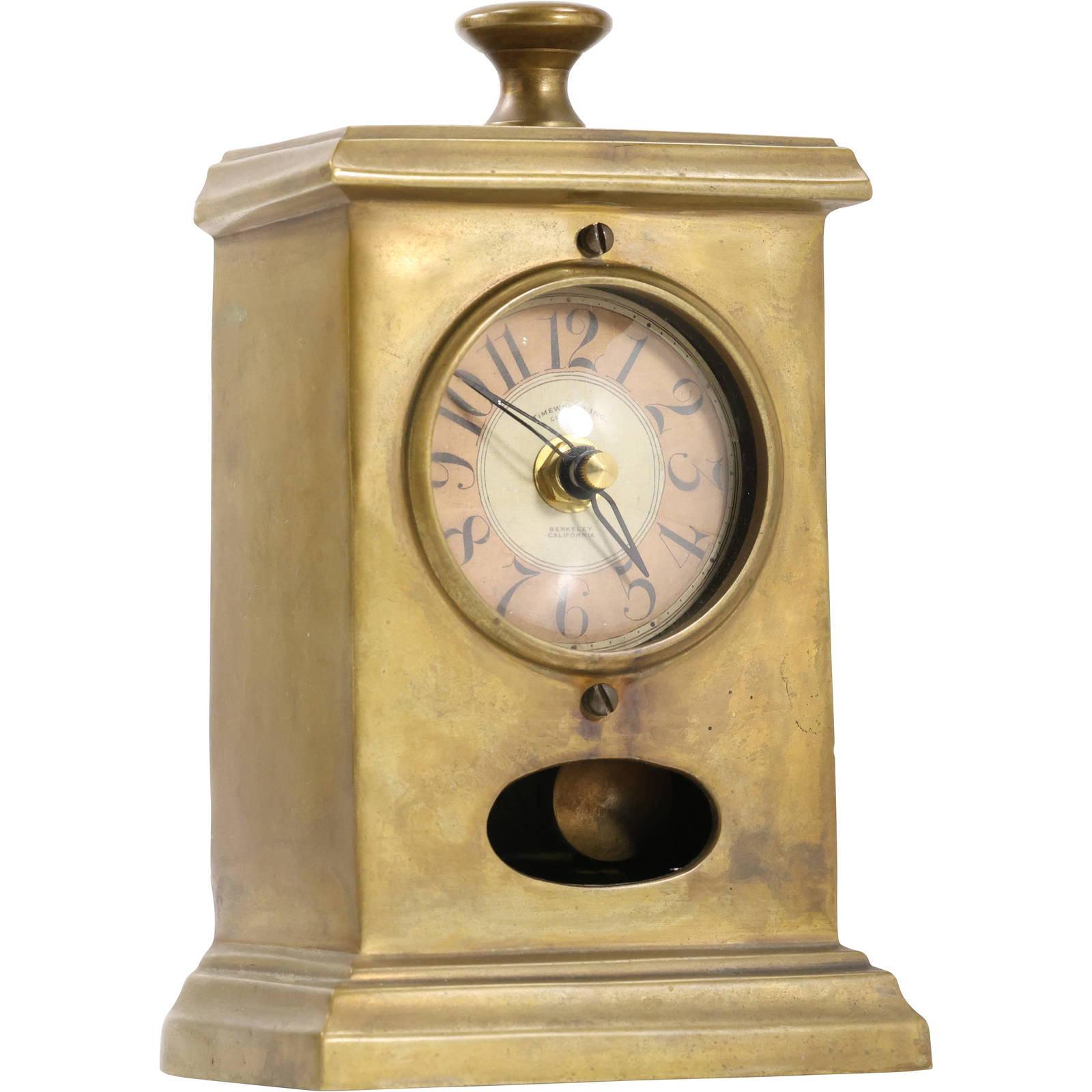 Vintage Timeworks Solid Brass Antique Clock Series 1906 Berkeley, Ca ...