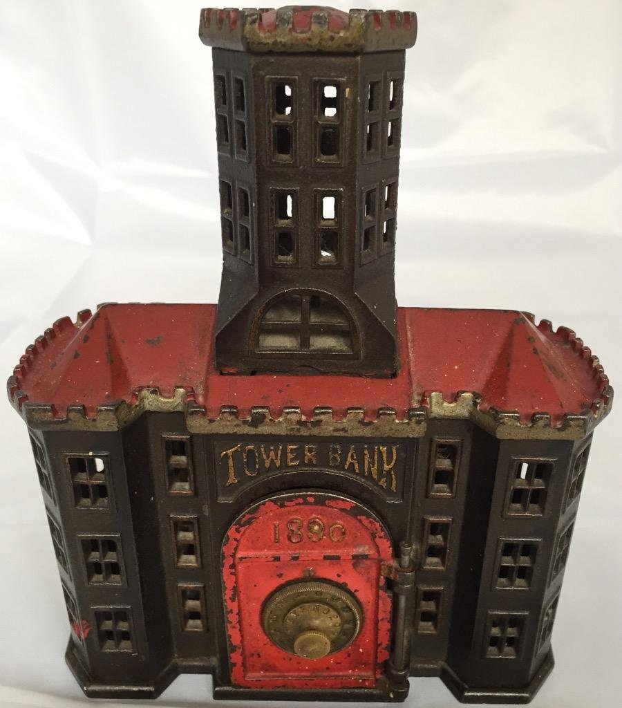 Mechanical 1890 metal tower bank