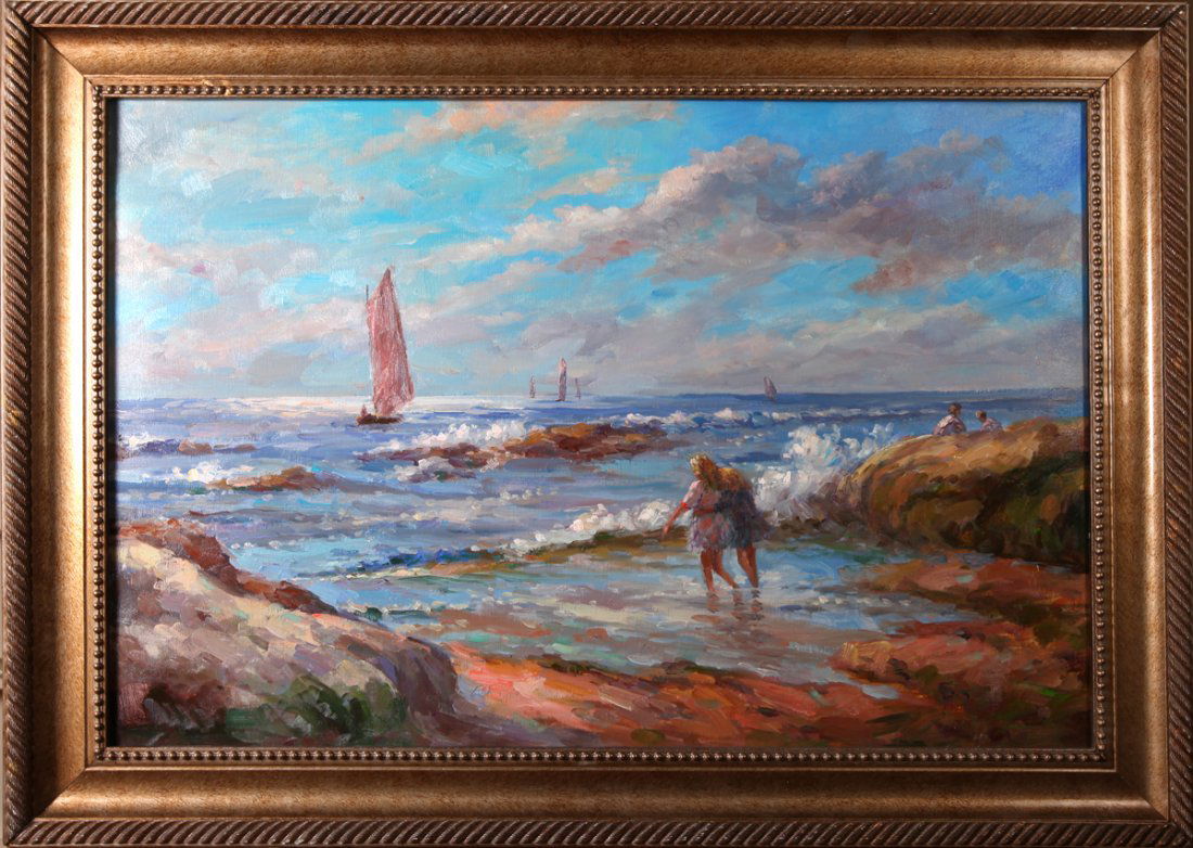 Helmut Reuter, Oil Painting on Canvas