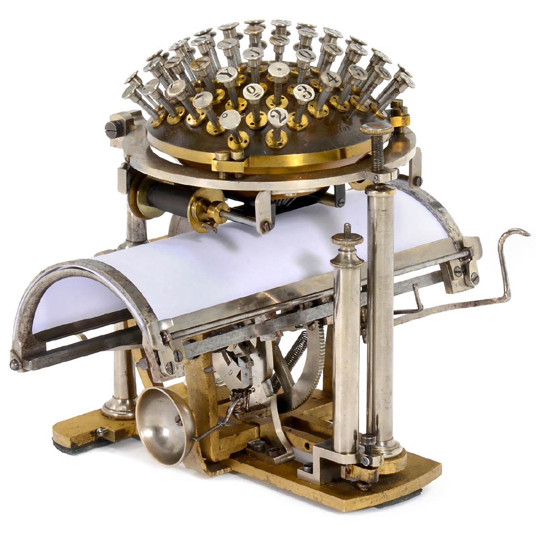 Malling-Hansen "Writing Ball", 1867