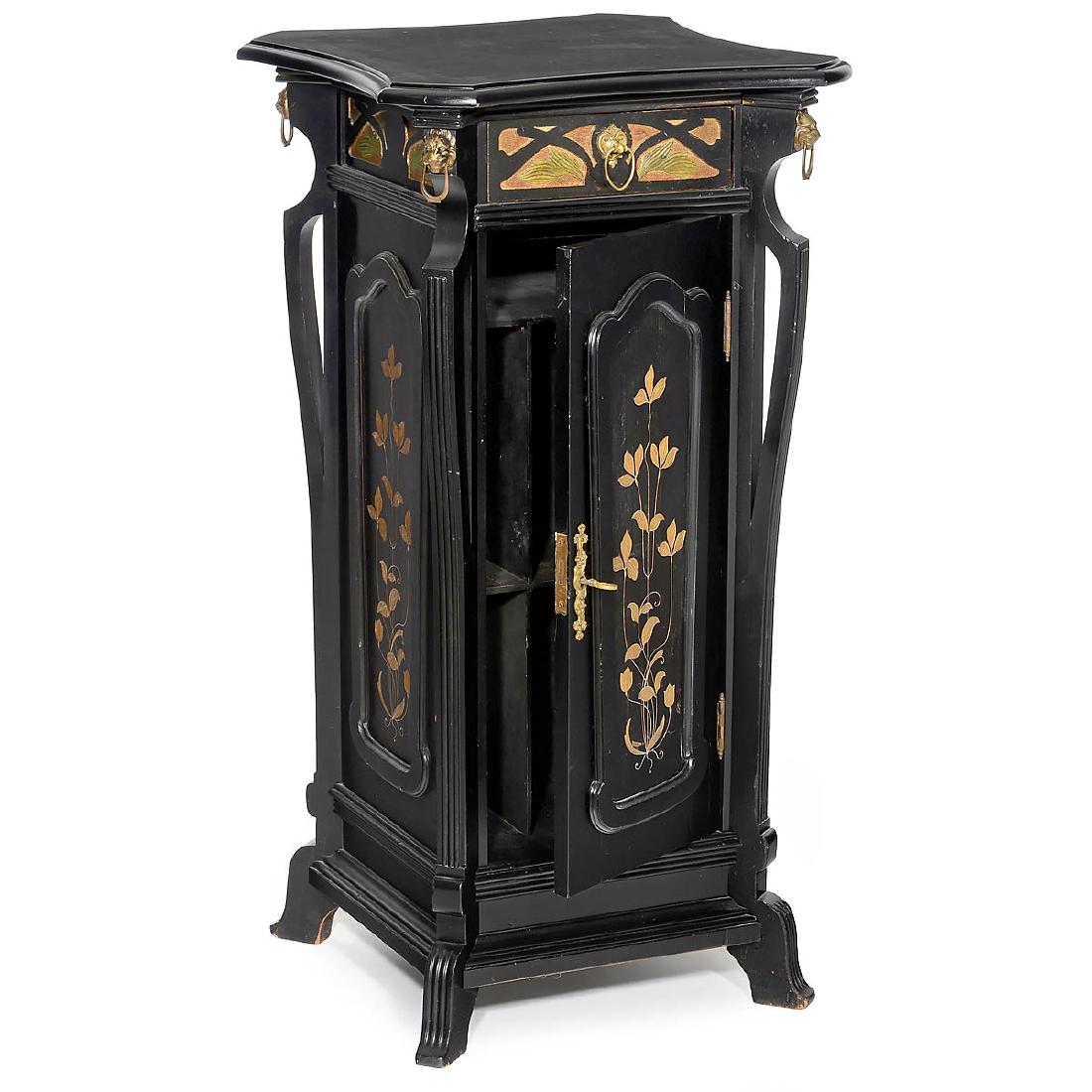 Melba Deluxe Gramophone Pedestal, C. 1905