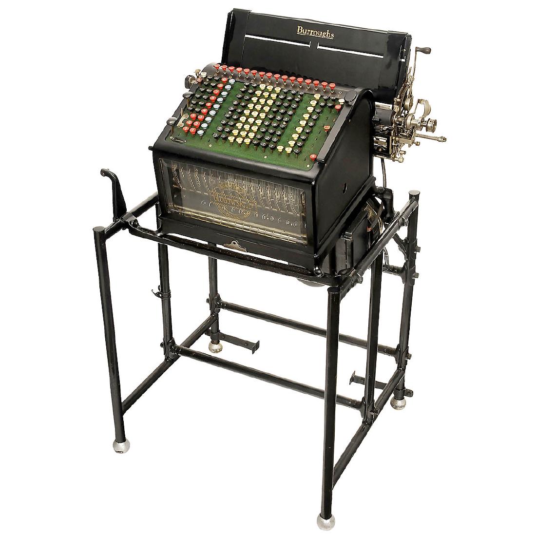 Burroughs Class 1 Style 6 Adding Machine, c. 1920