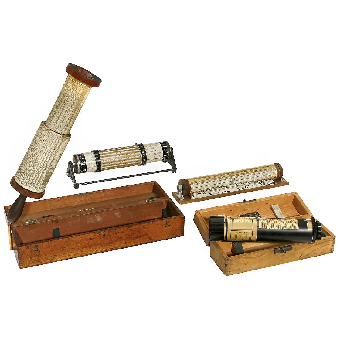 4 Logarithmic Calculating Devices