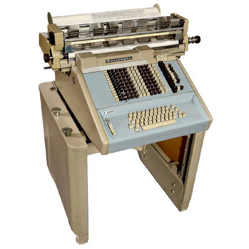 Alphabetic Acccounting Machine Burroughs Sensimatic, C.