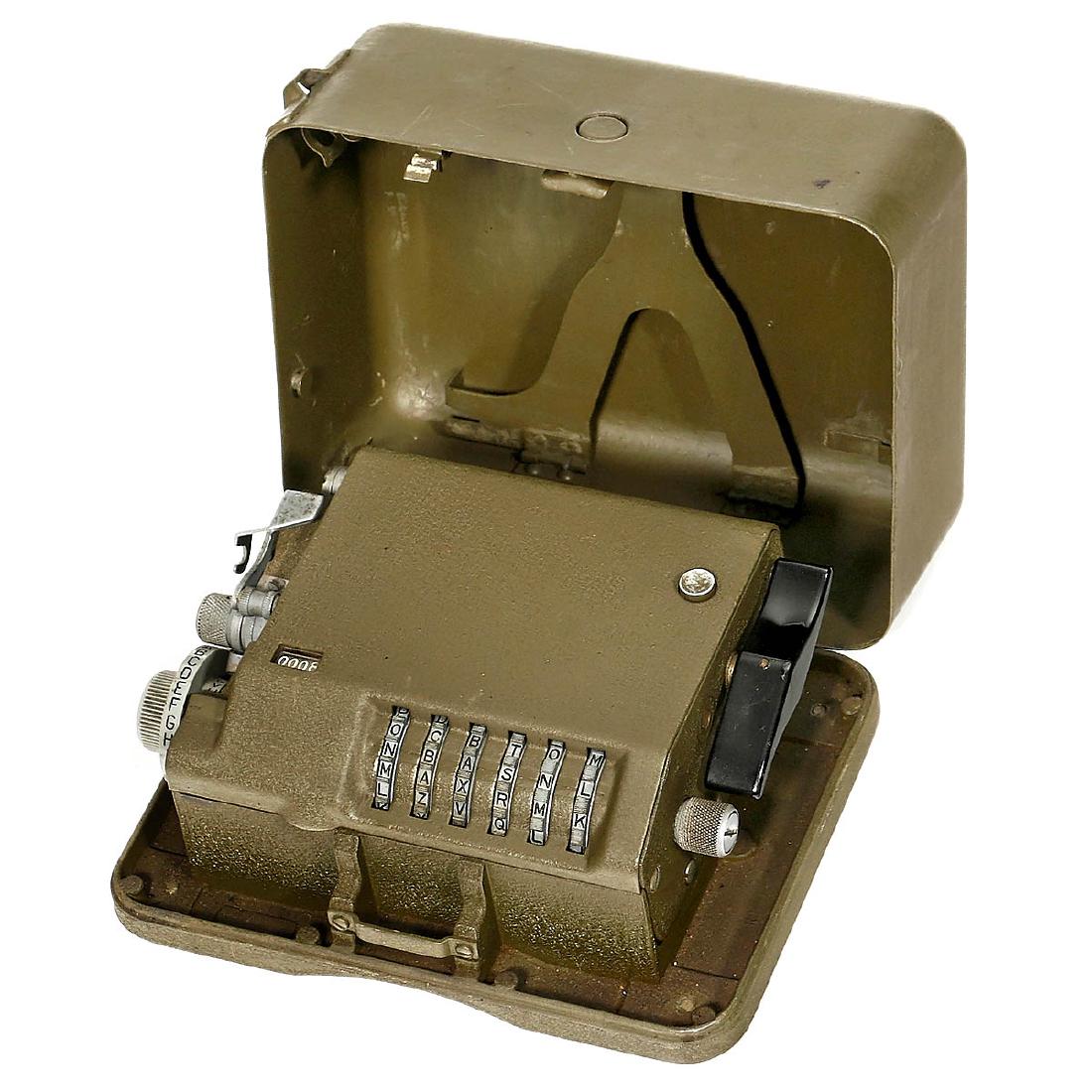 Rare American 6-Rotor Cryptographic Machine "M-209-B",