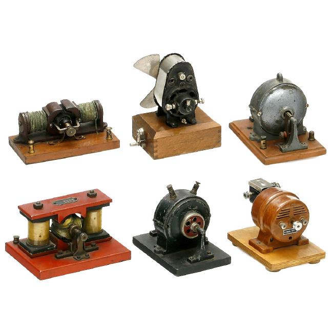 6 Vintage Model Electric Motors, 1900 Onwards - auctions & price archive