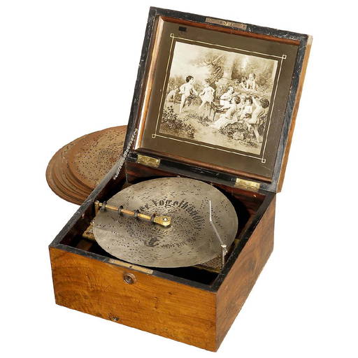 Polyphon No. 42 Disc Musical Box, C. 1900