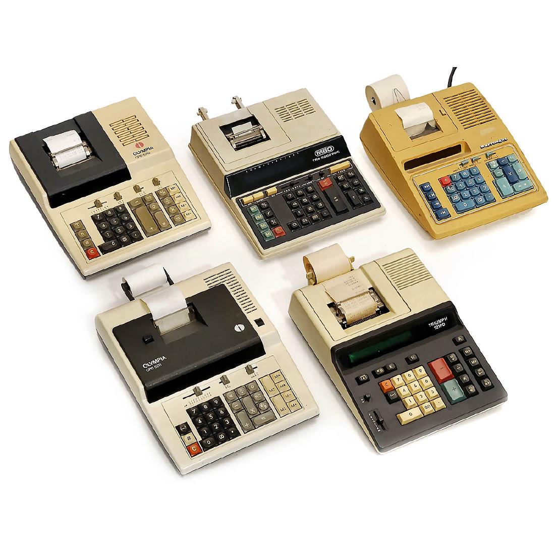 10 Electronic Calculating Machines - auctions & price archive