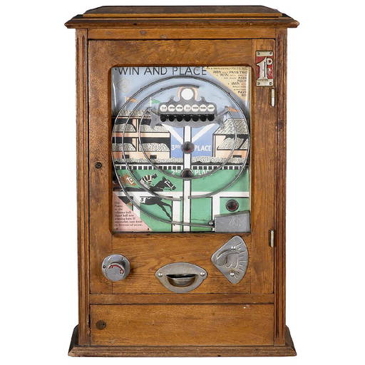 English "win And Place" Allwin Amusement Machine, C.