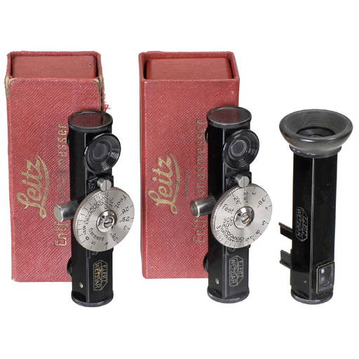 Leitz Rangefinders And Right Angle Finder