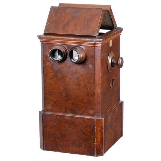 Sweetheart Table Top Stereo Viewer For 2 Users, C. 1870