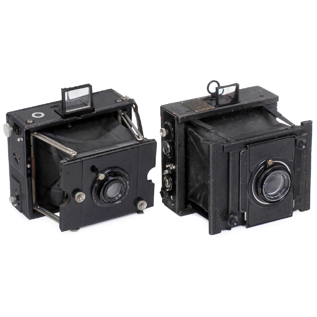 Ernemann und Goerz Strut-Folding Cameras