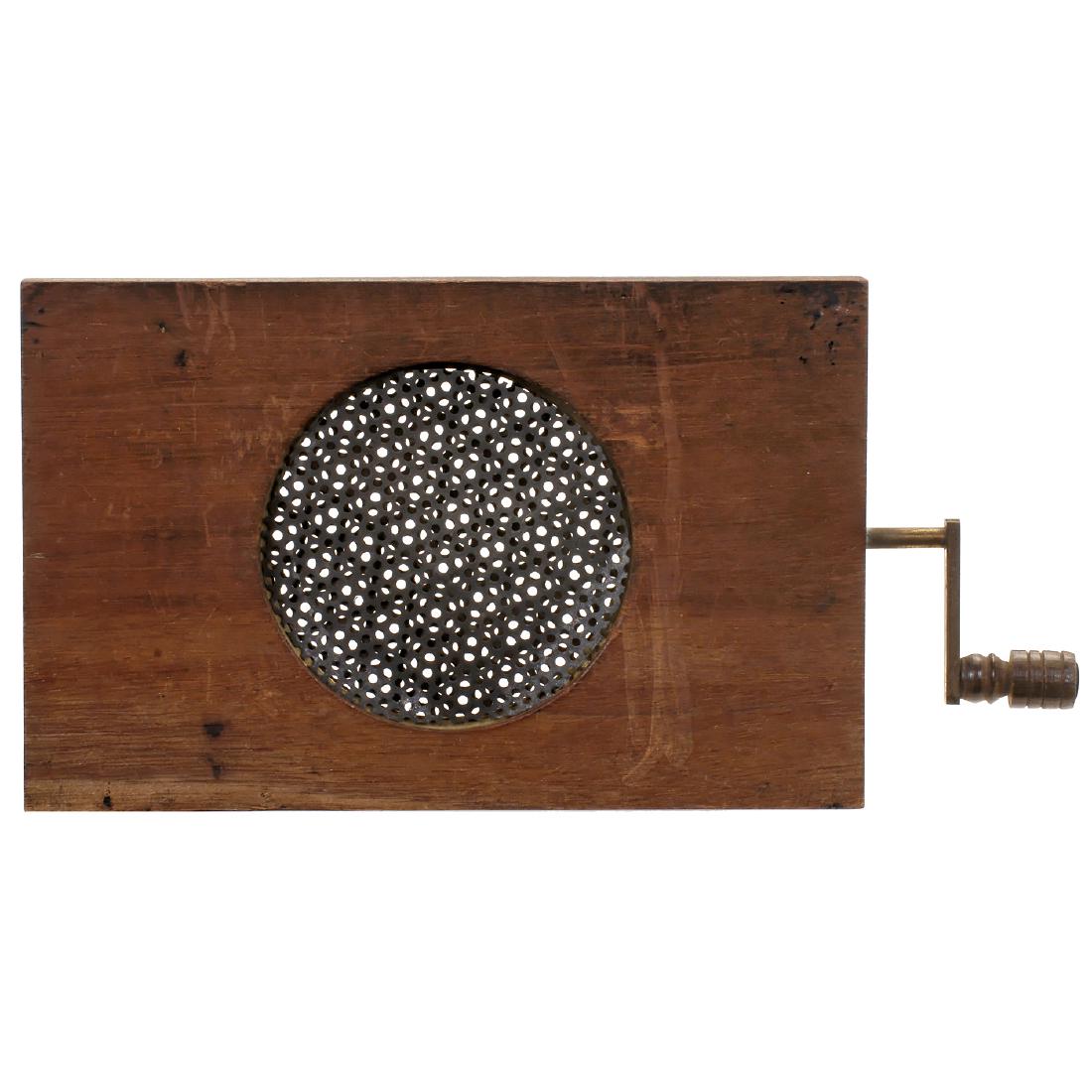 Mechanical Magic Lantern Slide "Light Act", c. 1870