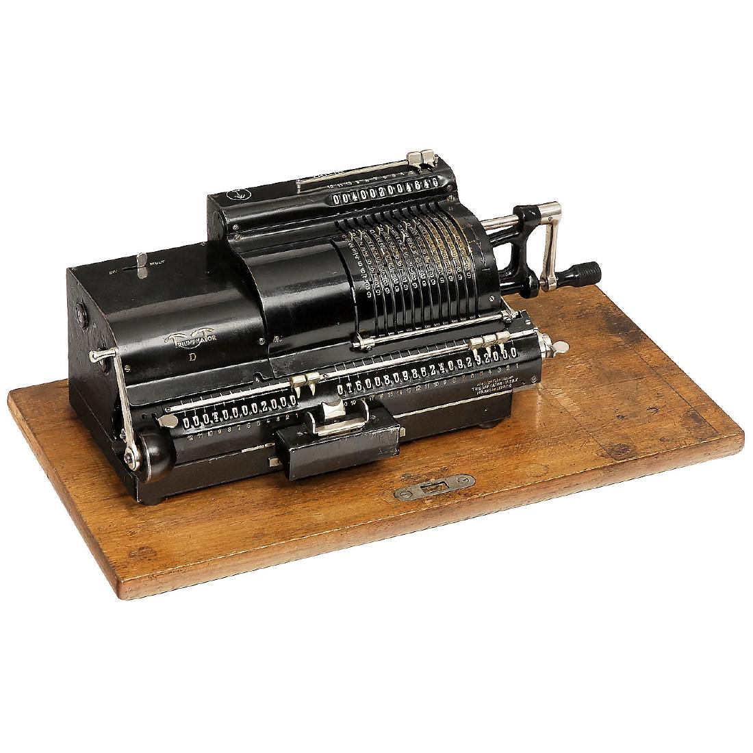 Triumphator Model D Calculator, C. 1925