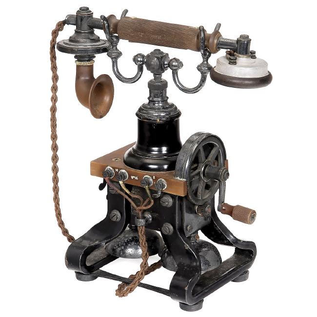 Skeleton Telephone by L.M. Ericsson, 1892 onwards - auctions & price ...