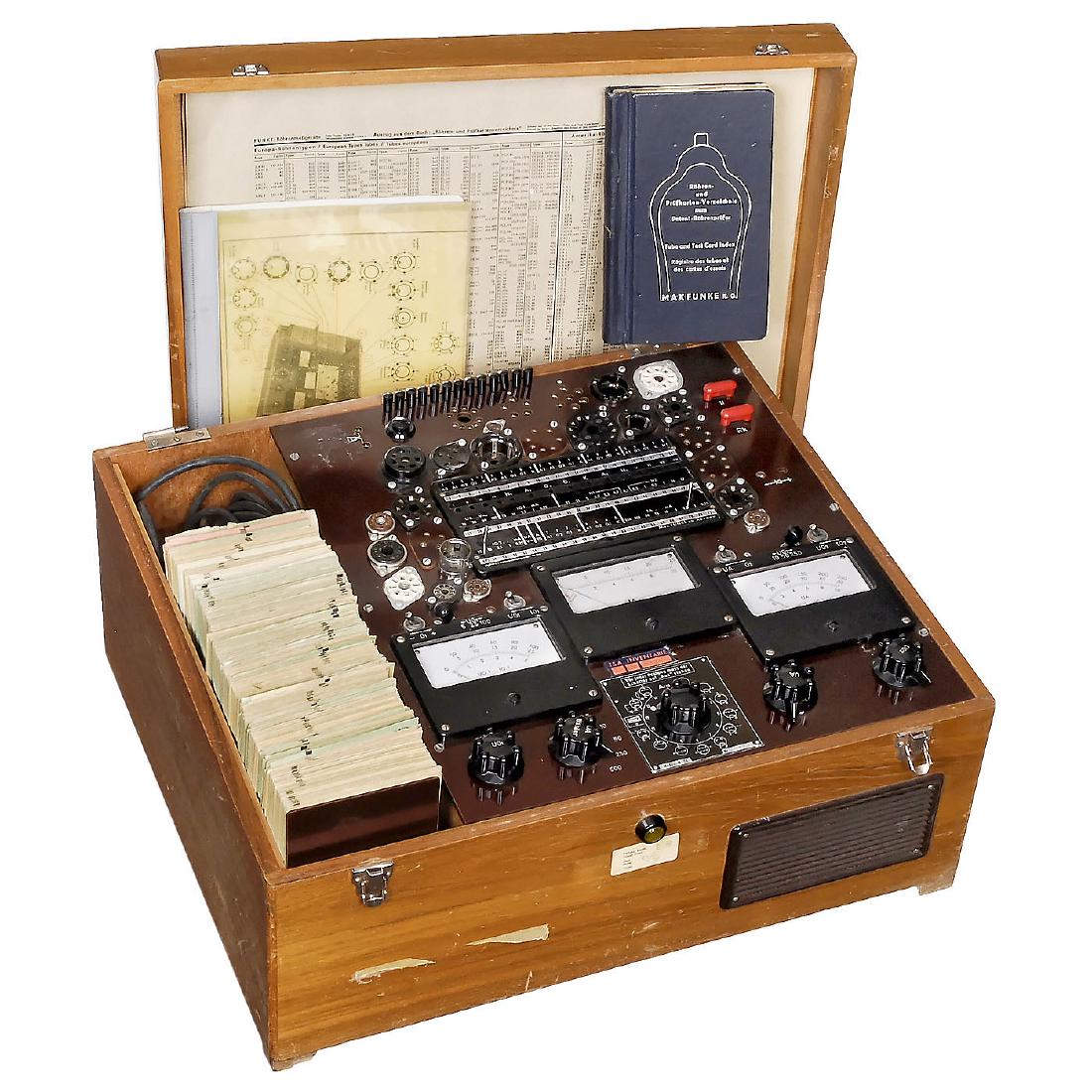 Funke W20 Tube Tester, c. 1958