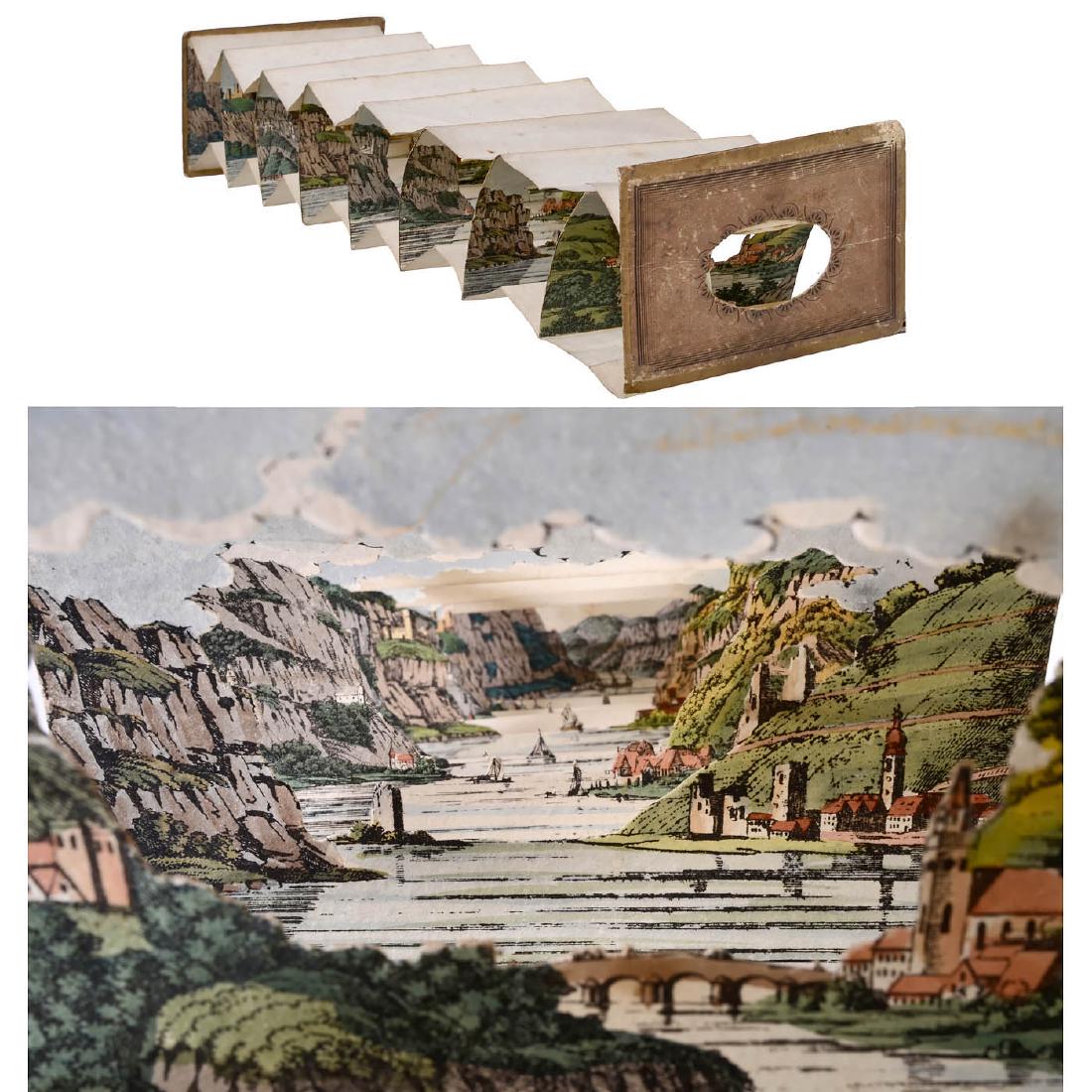 Panorama Perspective Diorama "Rhine", c. 1830