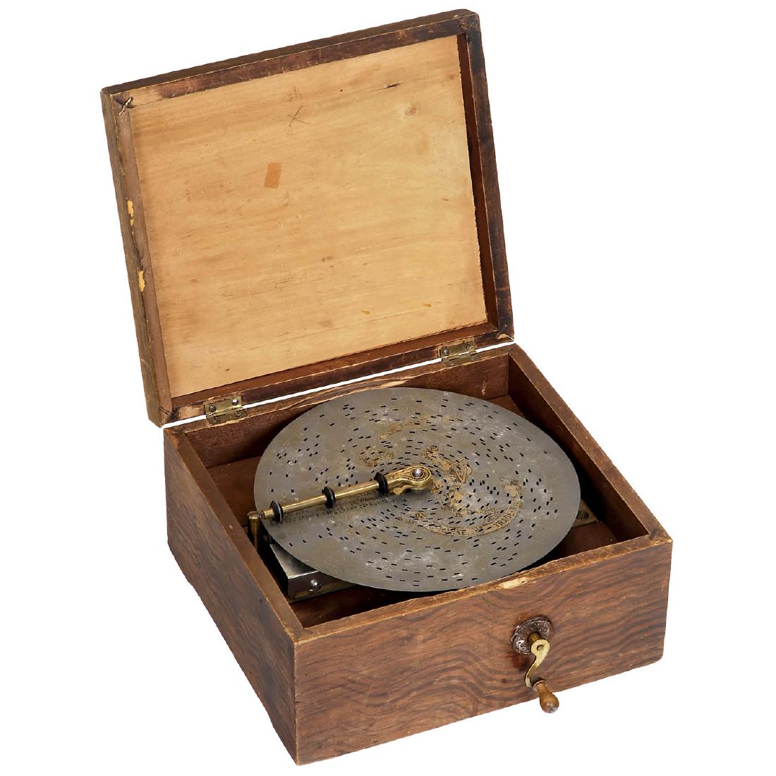 Polyphon Manivelle Disc Musical Box, c. 1900 - May 18, 2019 | Auction ...