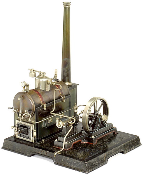 "liegende Dampfmaschine Märklin, (nr. 4149/9), Um