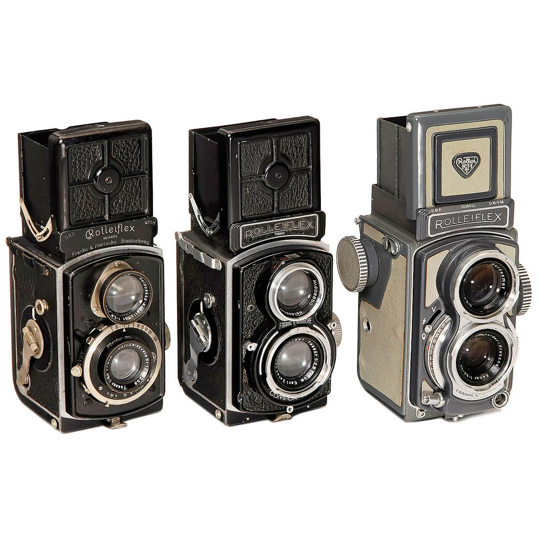 3 Rolleiflex TLR 4x4 Cameras - Sep 21, 2019 | Auction Team Breker in ...