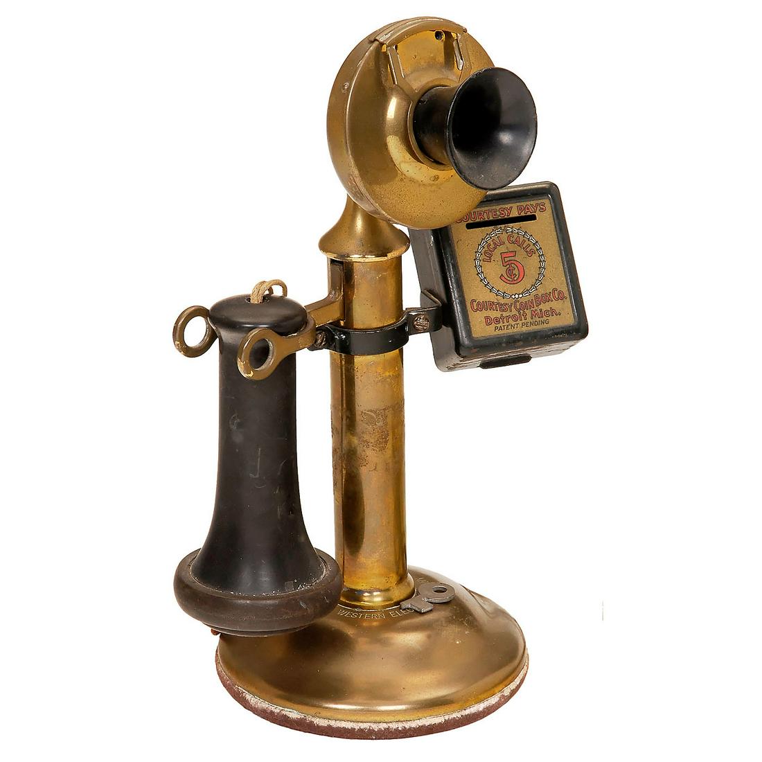 First Coin-Op Telephone "Courtesy Days Pay Phone" with - Oct 12, 2019 ...