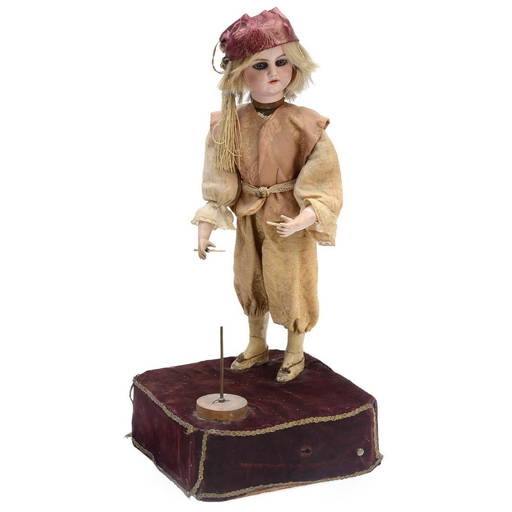 "femme Clown Cirque" ("female Circus Clown") Automaton