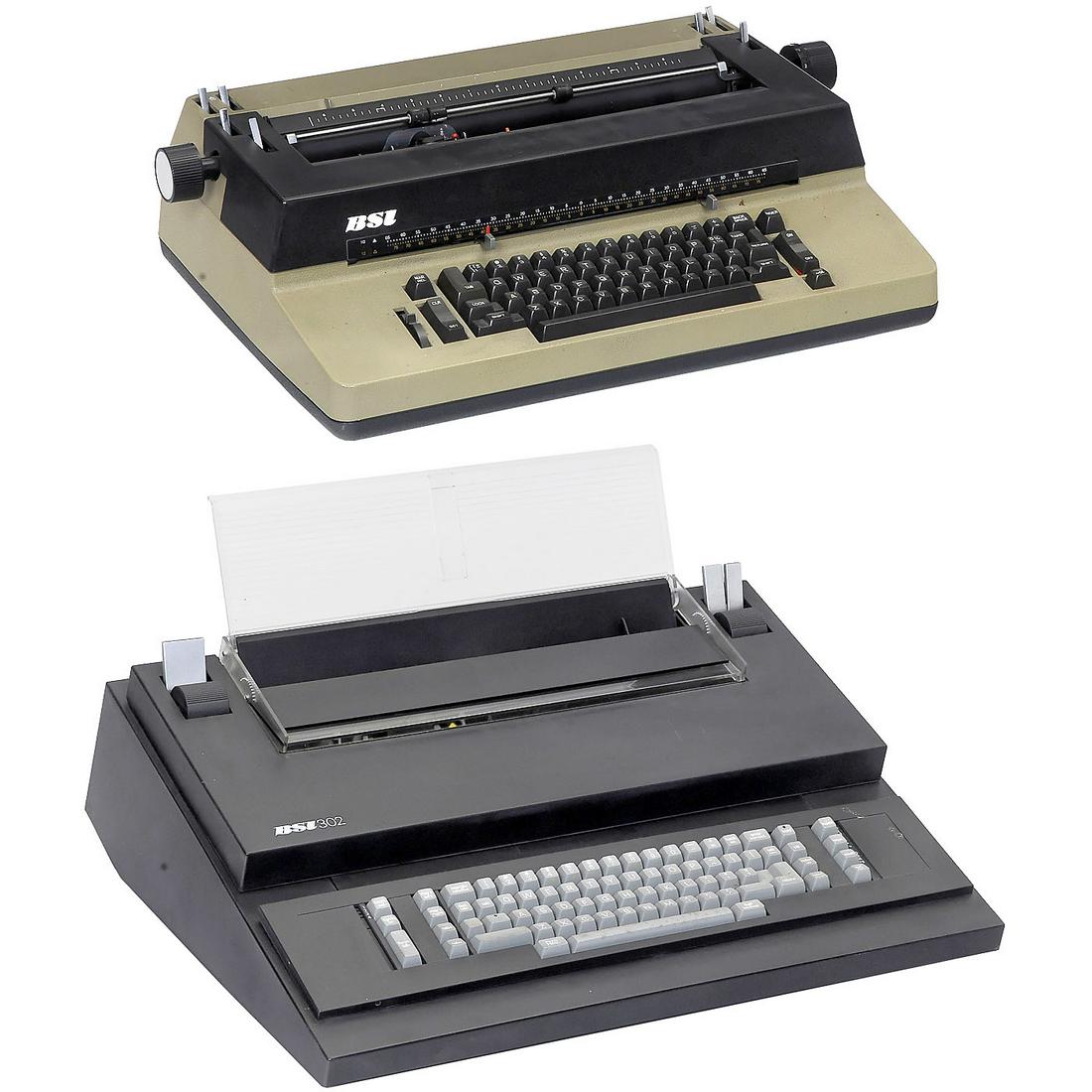 2 Electric Typewriters - Apr 04, 2020 | Auction Team Breker in Germany