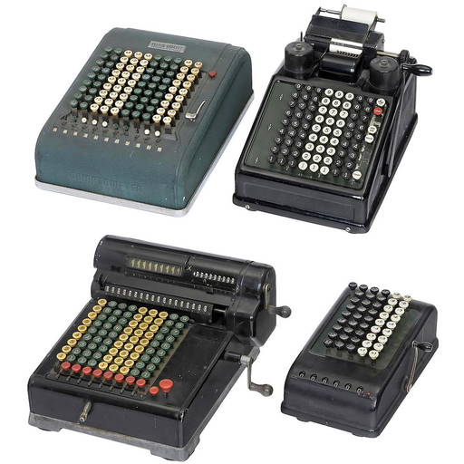 4 American Mechanical Calculating Machines