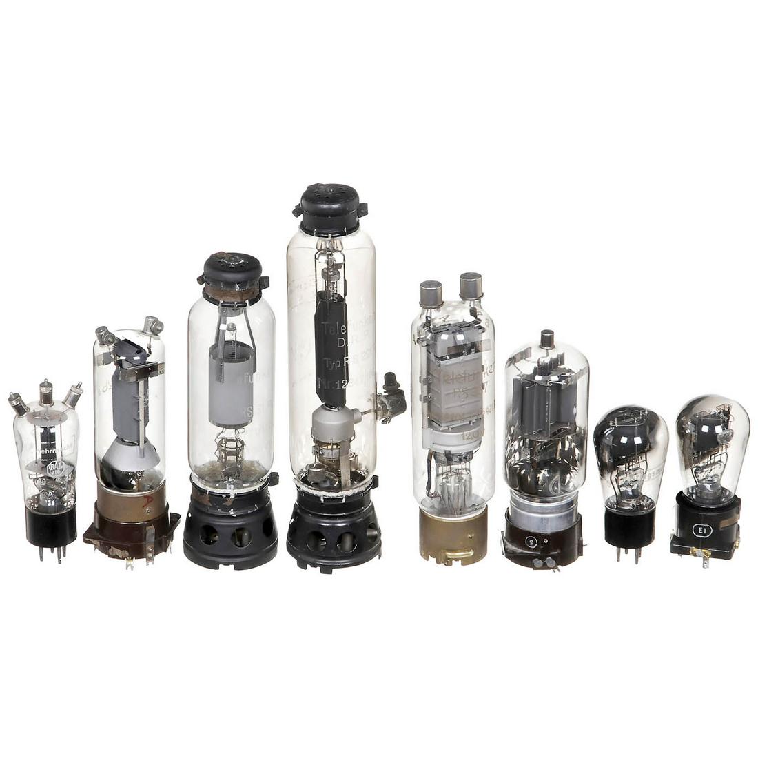 8 Telefunken Transmitting Tubes (triodes)