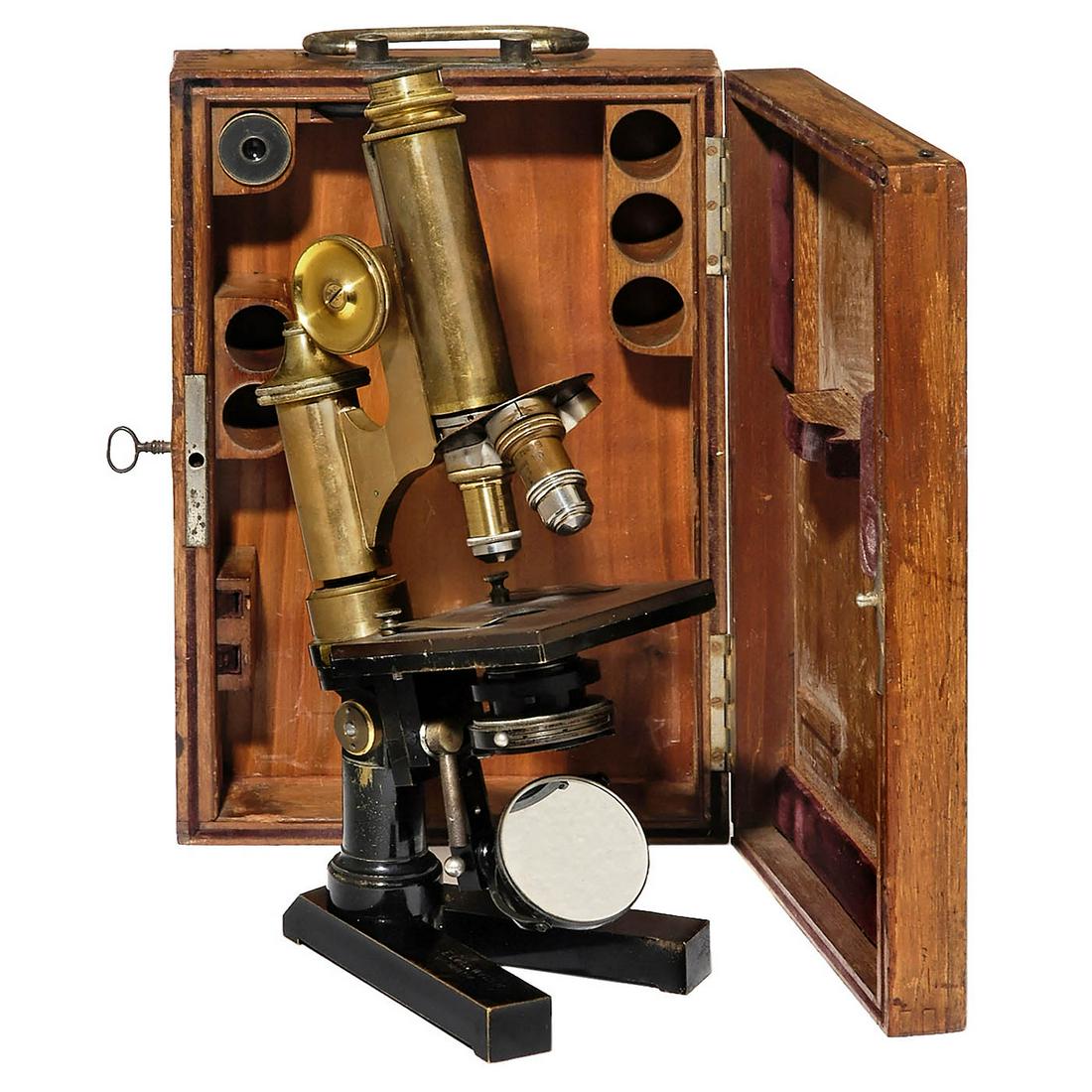 Laboratory Microscope by Ernst Leitz, 1905 - auctions & price archive