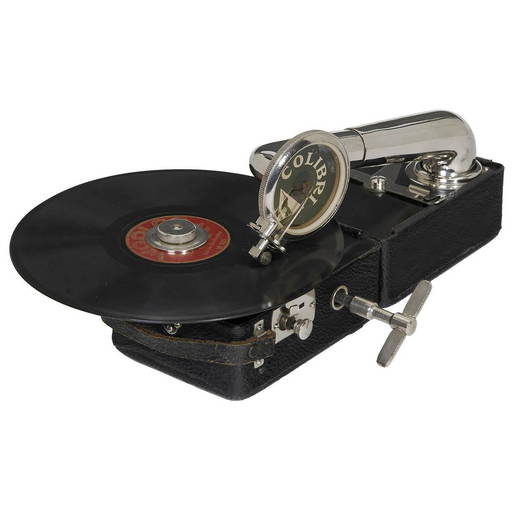 "colibri" Belgian Miniature Portable Gramophone, C.