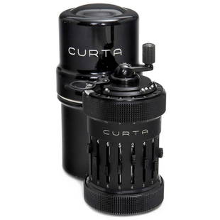 Curta Type I Calculating Machine Calculator