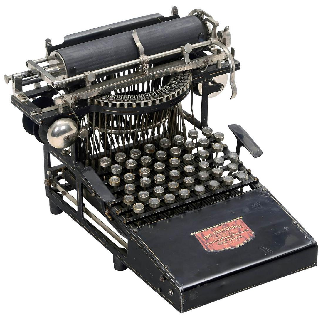 The Caligraph No. 1 Typewriter (long Version), 1883