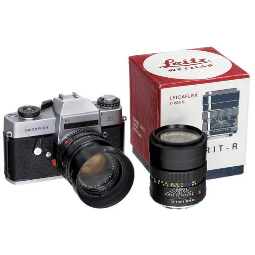 Leicaflex Sl With 2 Lenses