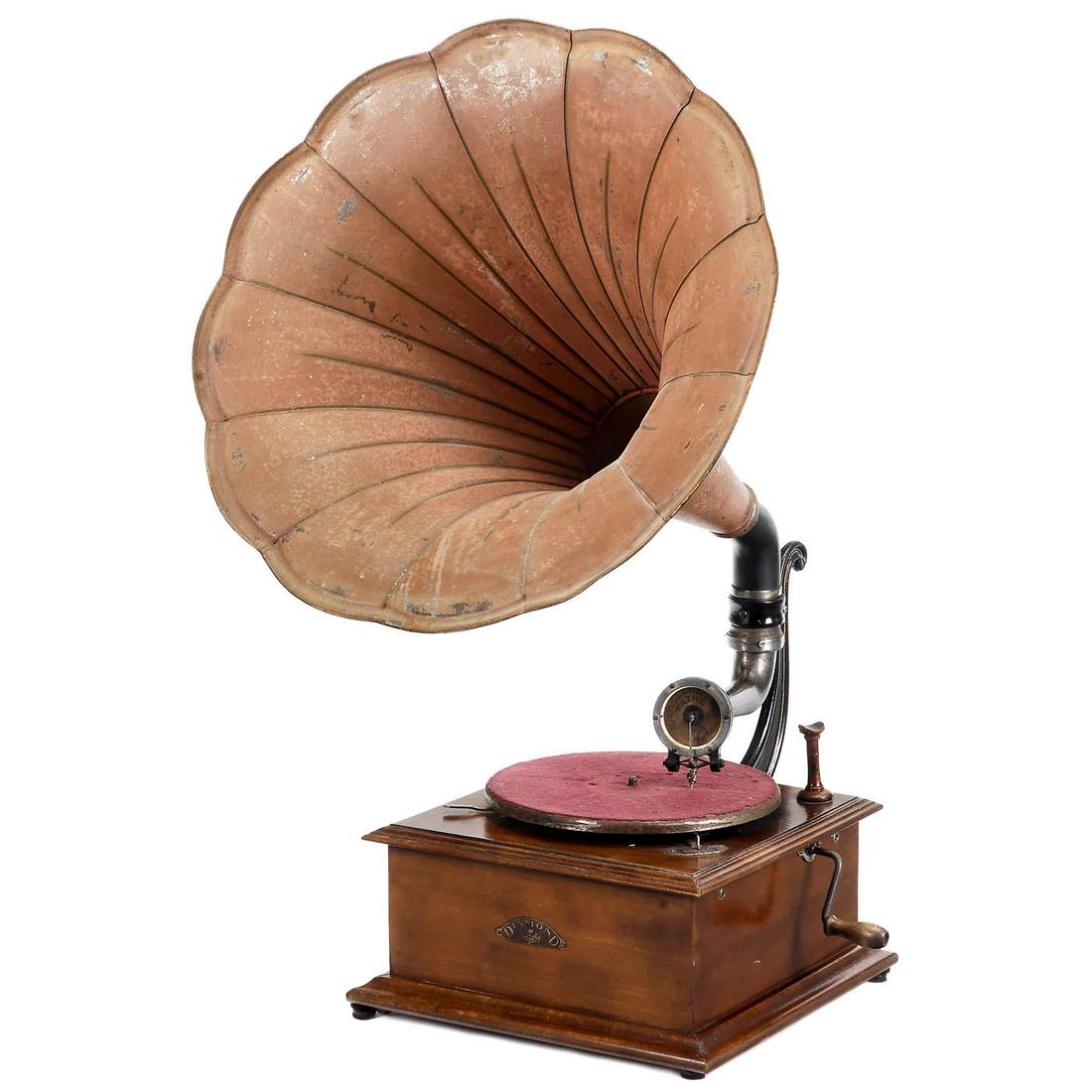 Pathé Diamond Horn Gramophone, C. 1915