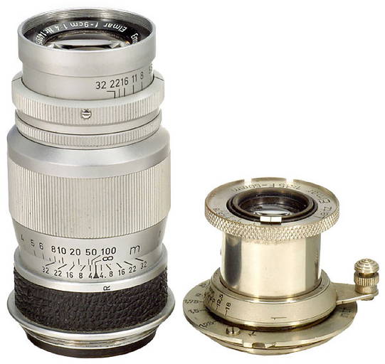 Leitz: 2 Lenses For Screw Mount Leica