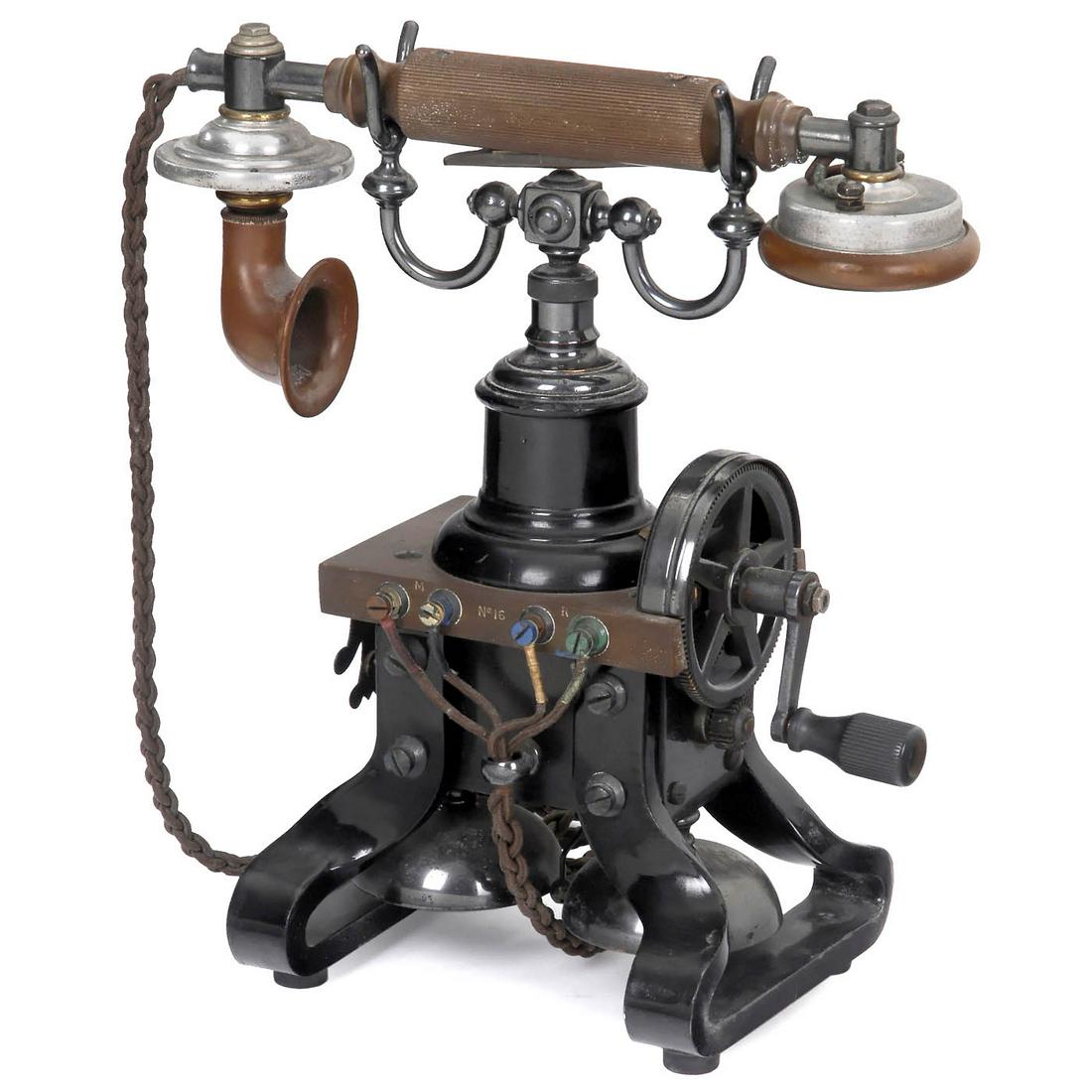 Skeleton Telephone By Ericsson Beeston, C. 1905