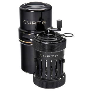 Curta Type I Calculating Machine Calculator