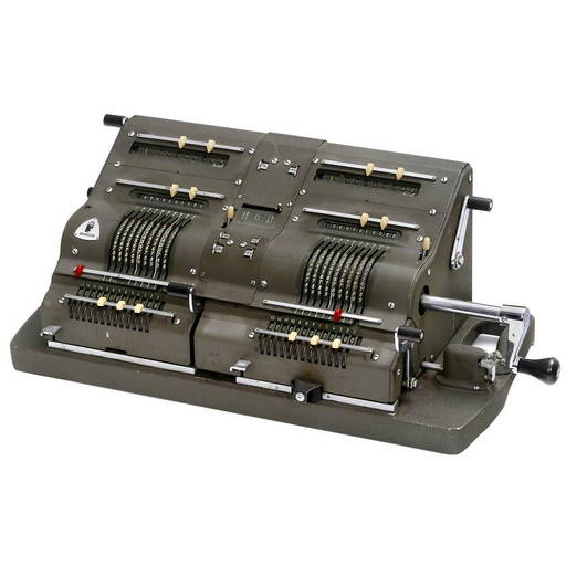 Brunsviga D13 R 2 Spoked Wheel Calculating Machine,