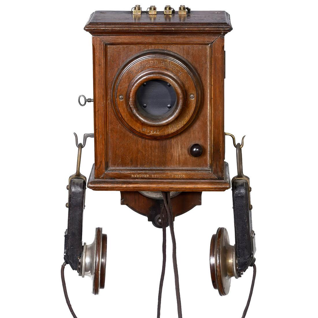 Wall Telephone with Carbon Pencil Microphone, c. 1890 - Nov 06, 2021 ...