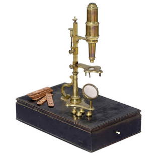 Nuremberg Compound Monocular Microscope, C. 1820