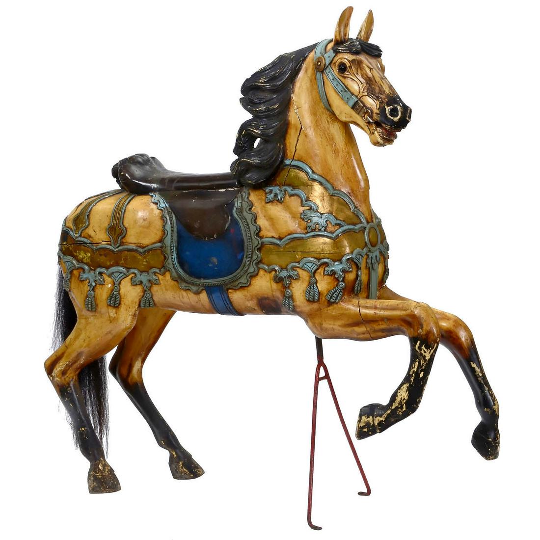 Friedrich Heyn Style Carousel Horse, c. 1980 | Barnebys