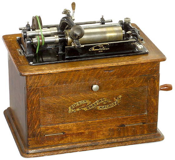 "edison Shaving Machine", 1905