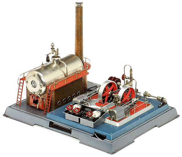 Horizontal Steam Engine "wilesco: No. D32"