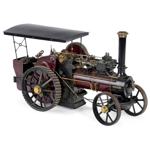 1 ½-Inch Scale Model of a Live Steam Traction Engine, c. 1984 - Mar 26 ...