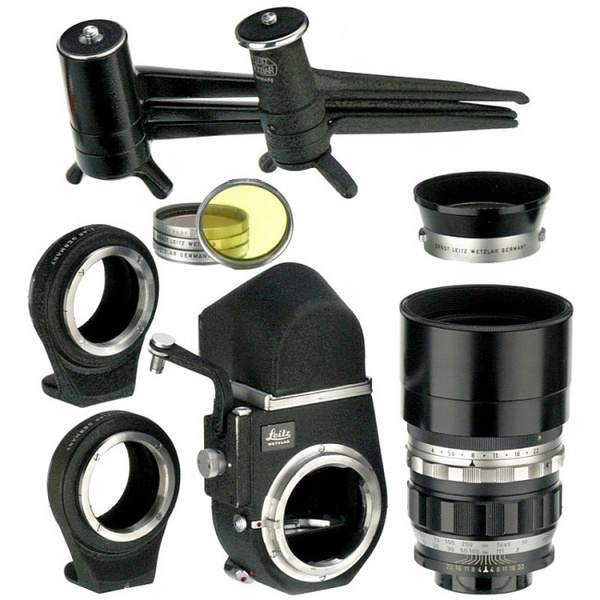 Leitz Telyt 4/200 Mm, Visoflex Iii And Accessories